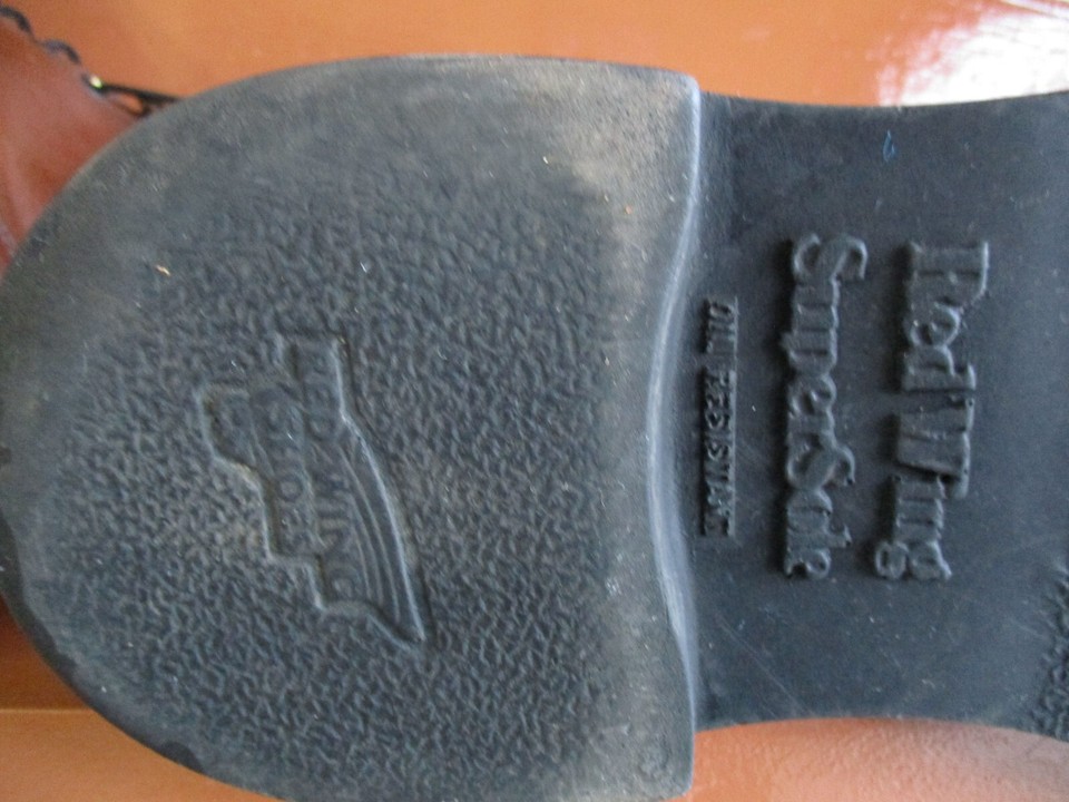 Red Wing Shoes 953 Supersole Boots Men, Size 7.5D - Vintage | eBay