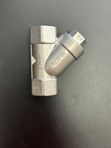 3/4" Stainless Steel Y-Spring Check Valve - 800 CF8M | eBay