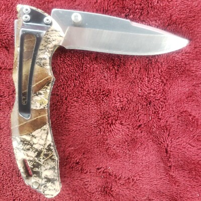 🔪 Buck knife Bantam 285 folder Camo Camouflaged Lockback | eBay