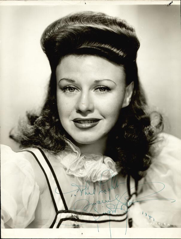 GINGER ROGERS - AUTOGRAPHED INSCRIBED PHOTOGRAPH 1941 | eBay
