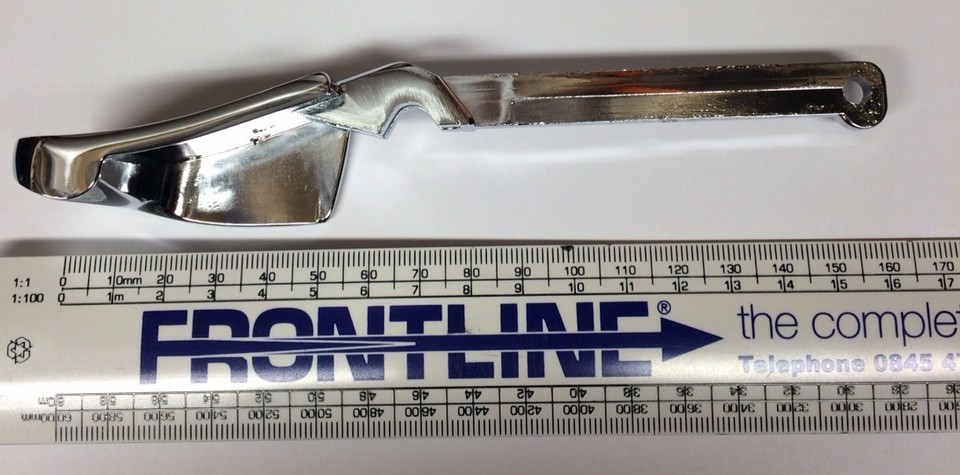 SIDE FLUSH CISTERN LEVER IN CHROME REPLACEMENT FOR IDEAL STANDARD ...