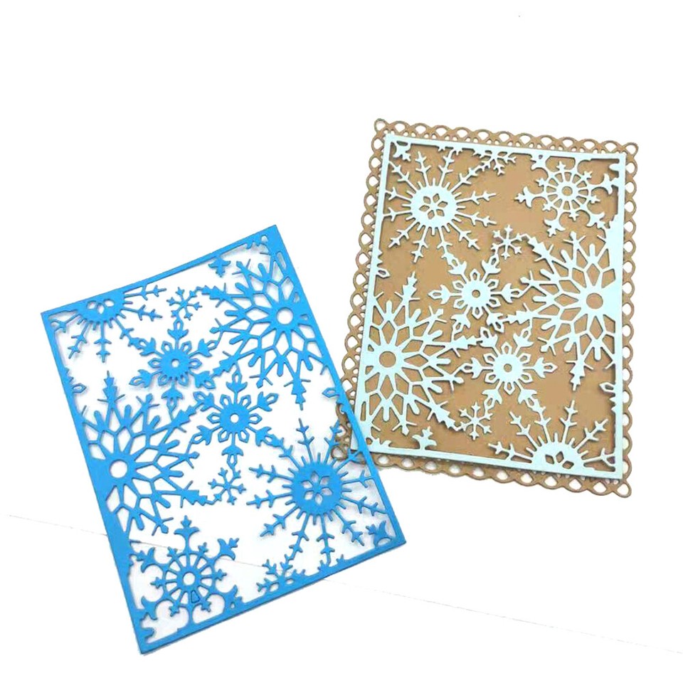 Snowflake Frame Metal Cutting Dies DIY Scrapbook Decoration Crafts ...