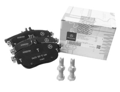 MERCEDES-BENZ GLE W167 Front Wheel Brake Pad Set A0004206603 NEW ...