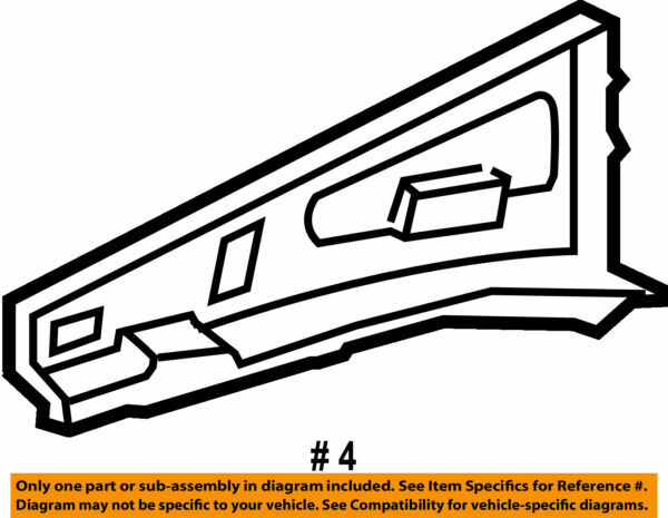 53708-42010 Toyota Apron sub-assy, fender side, lh 5370842010, New ...