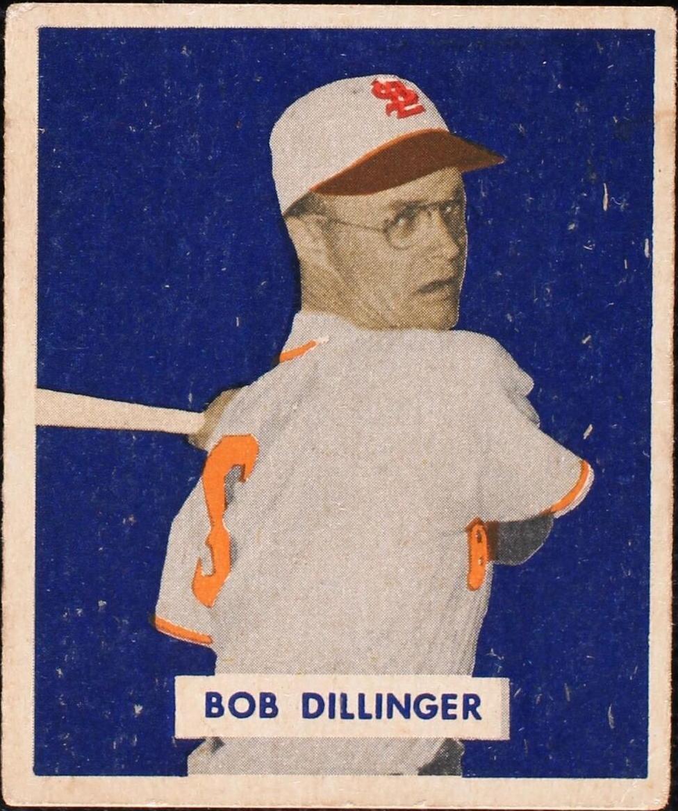 1949 Bowman - Bob Dillinger #143 White Back for sale online | eBay