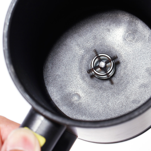 Automatic mixing coffee cup with cover electric milk tea cup stainless ...