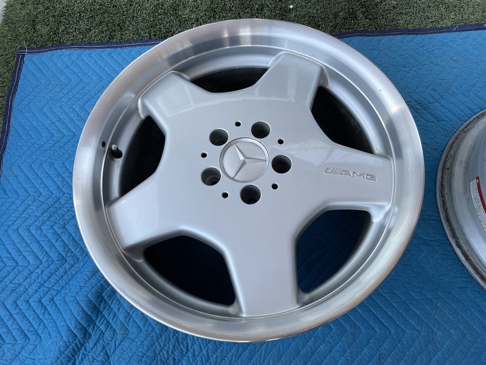 MERCEDES 18” AMG MONOBLOCK SILVER / MACHINE W220- W215 S430-500-600 | eBay