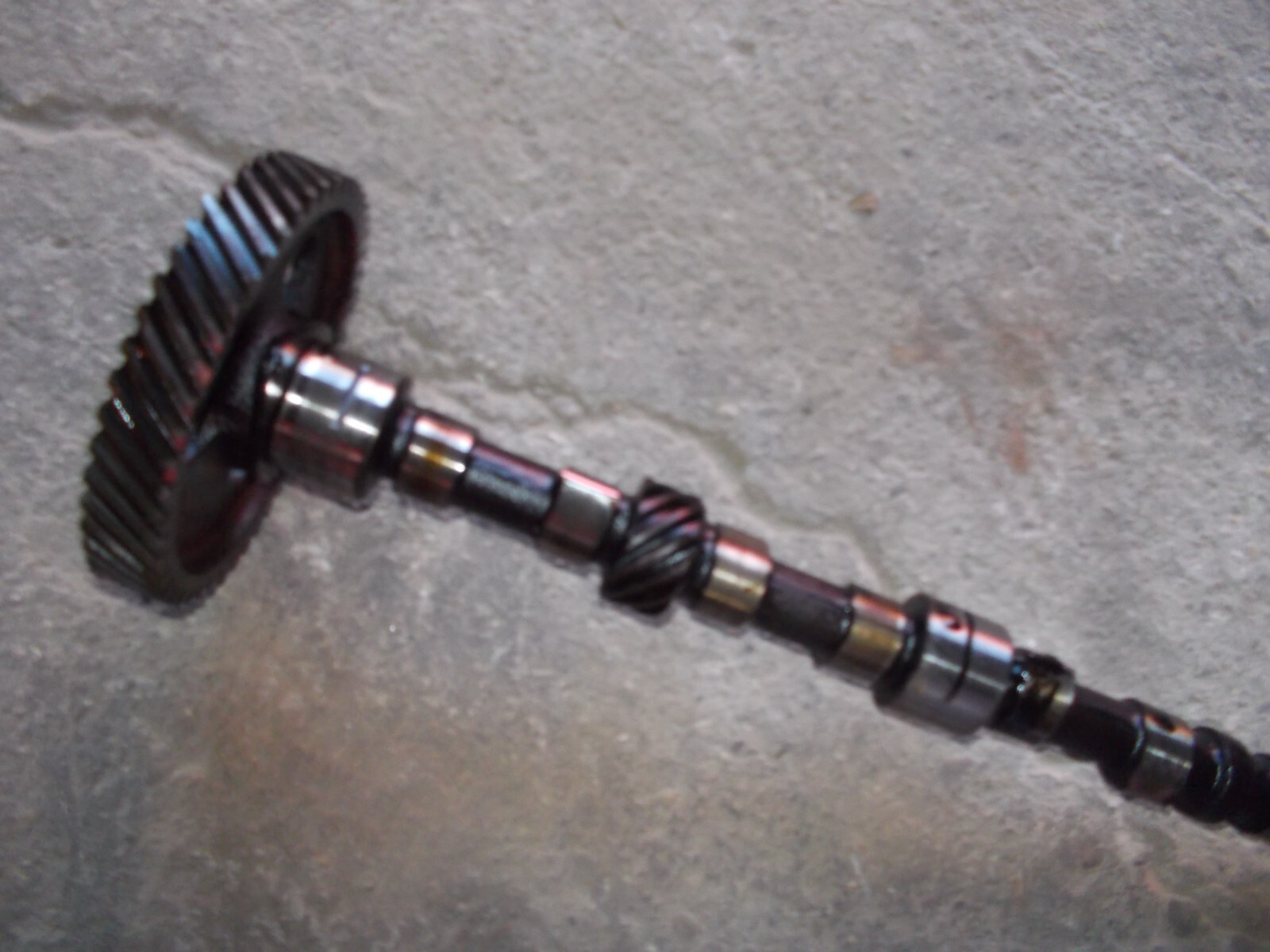 Farmall Super H SH IH tractor engine motor camshaft cam shaft w drive ...