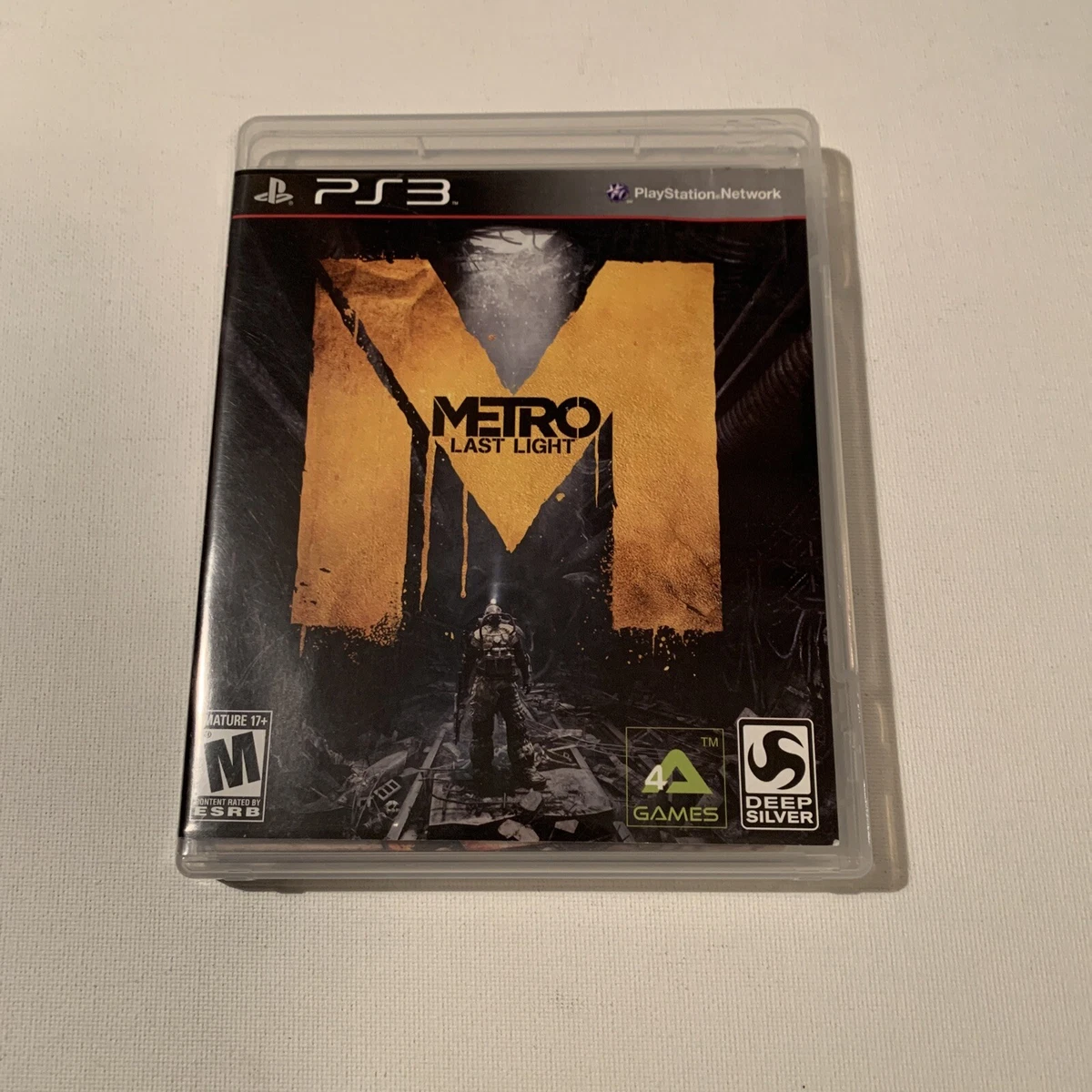 Metro Last Light Ps3 Cover