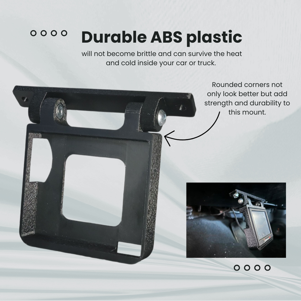 Under dash mount for Holley EFI 3.5" screen Terminator X, Sniper and ...