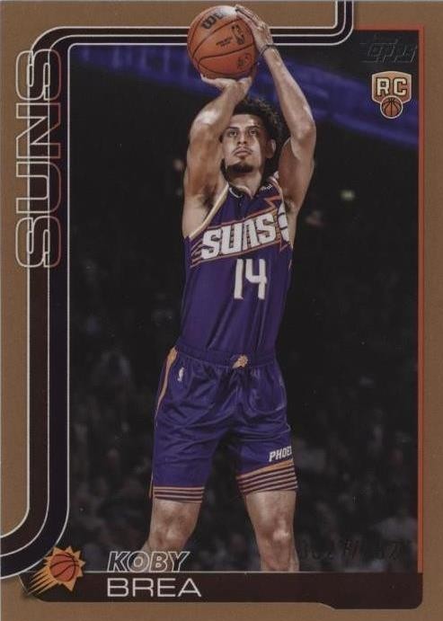 2025-26 Topps - Koby Brea #242 Gold /2025 (RC) for sale online | eBay