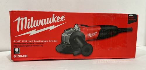 Milwaukee Tool 6130-33 7.0 Amp 4-1/2" Small Angle Grinder (A19 ...