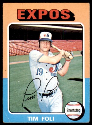 1975 TOPPS. TIM FOLI MONTREAL EXPOS #149 | eBay