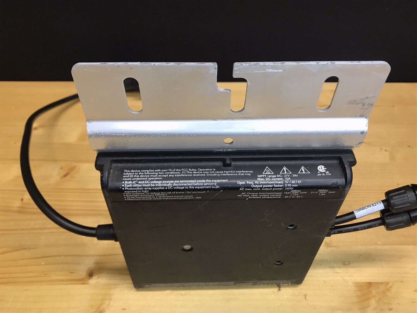 Enphase M250-60-2LL-S22 250 Watt MC4 4MM Micro Inverter for sale online ...