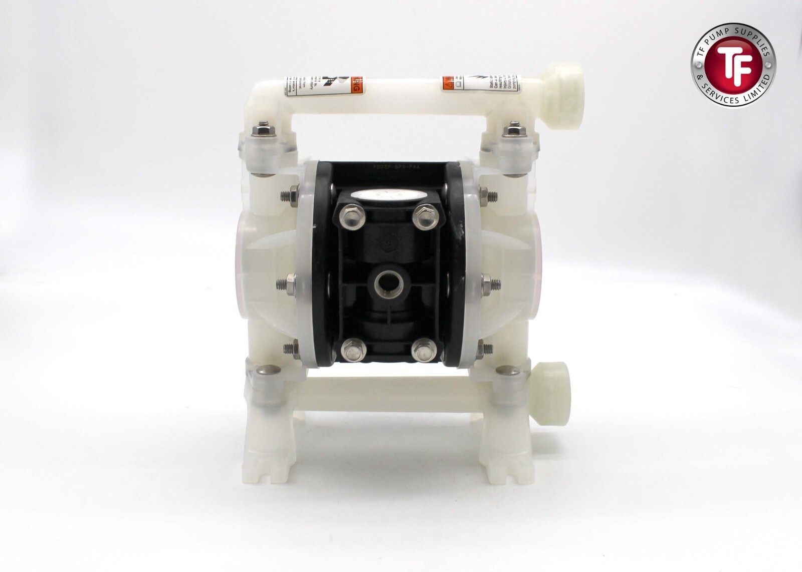 3/8" INGERSOLL-RAND ARO AIR DRIVEN DOUBLE DIAPHRAGM PUMP PD03P-BPS-PAA ...