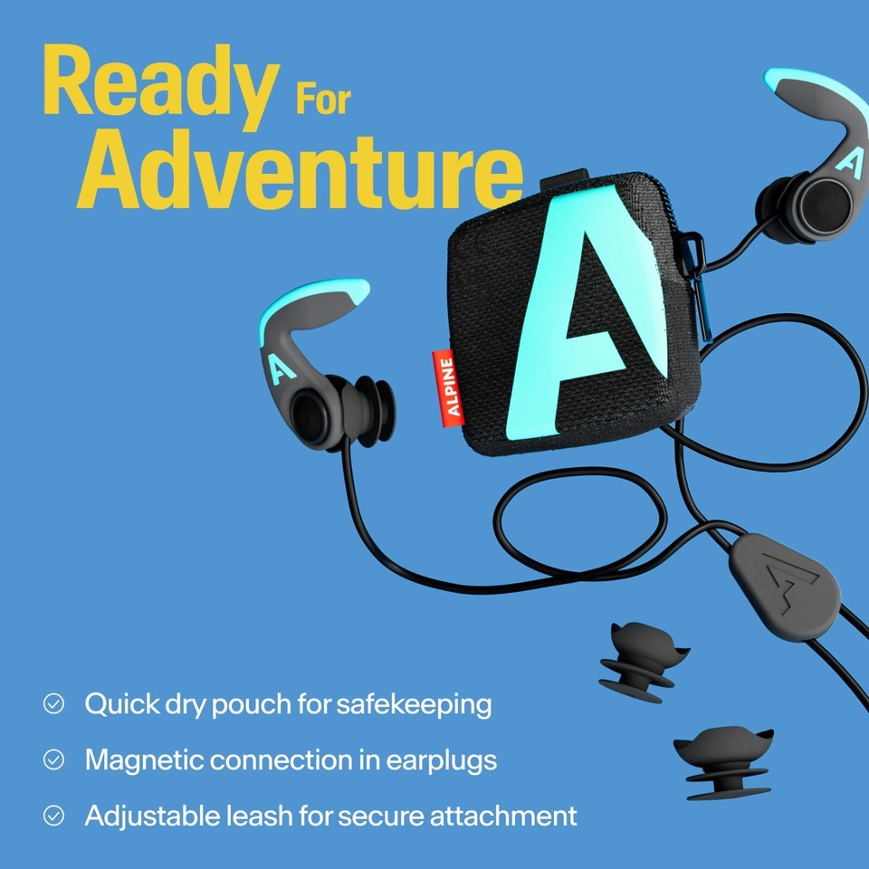 Alpine WaterSafe Pro Earplugs | Ear Plug Cover Protector For Swimming ...