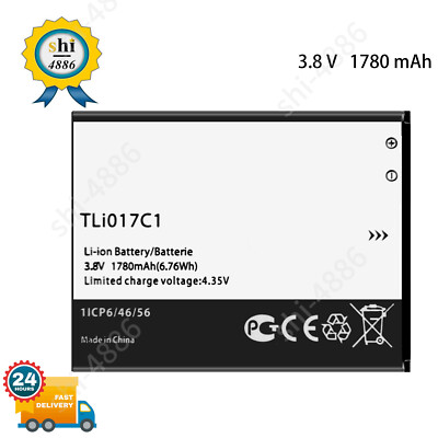 Battery Replacement For Jitterbug Flip Easy-to-Use Phone TLi017C1 ...