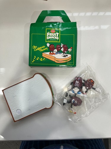 1987 Del Monte Fruit Snacks California Raisins Musical Sandwich Stage ...