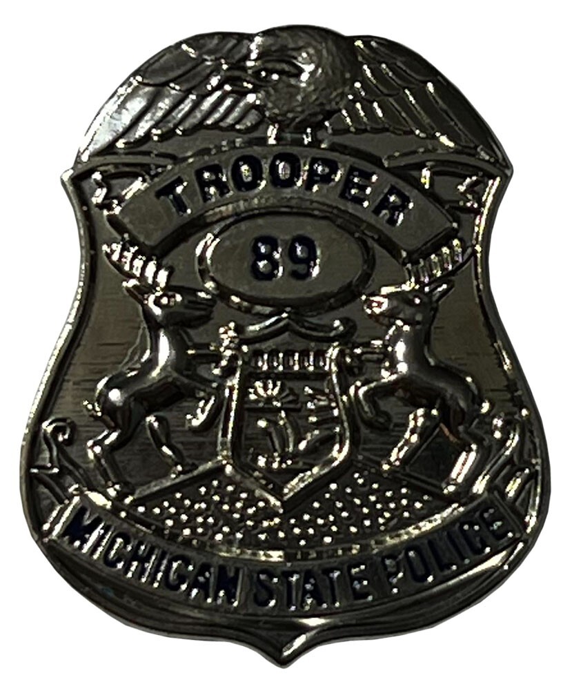 Wholesale Lot of 50 Michigan State Police Trooper Badge Hat Cap Lapel ...