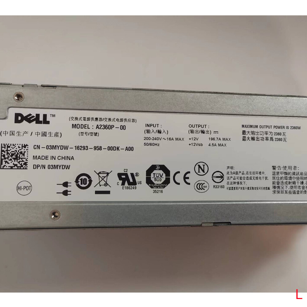 FOR DELL M1000E Power Supply 2360W A2360P-00 CN-03MYDW | eBay