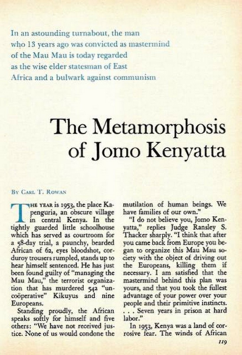 Jomo Kenyatta Quotes Dedan Kimathi Quote African Patriot" Sticker