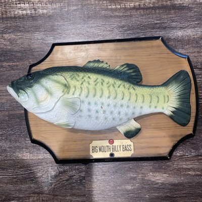 Big Mouth Billy Bass Original Singing Talking Fish Vintage 1999- For ...