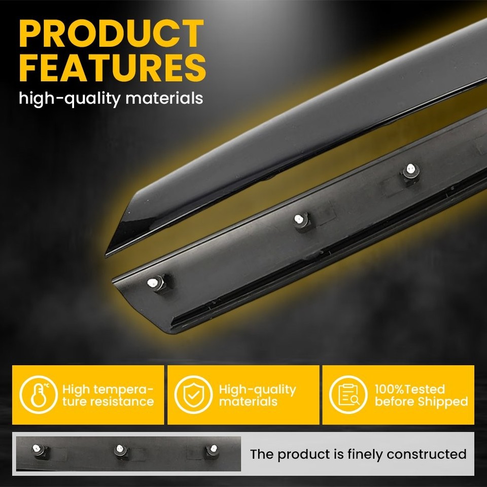 2x For Mini Cooper R50 R53 51137128158 Right A Pillar Molding Trim ...