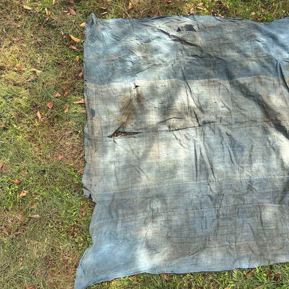 BORO Indigo Textile 155x155cm Patchwork Sashiko Vintage Fabric from ...