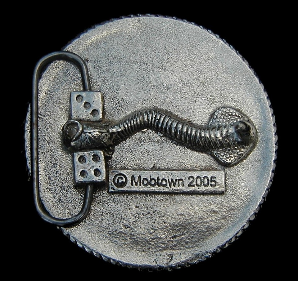 COOL WESTERN STYLE IRON CROSS BELT BUCKLE FILLED WITH TINY SKULLS BELT ...