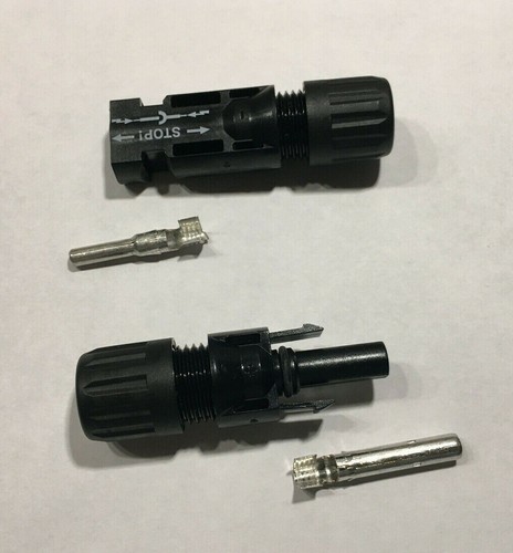 Staubli Multi-Contact MC4 Female and Male Connectors Solar Wire Cable ...