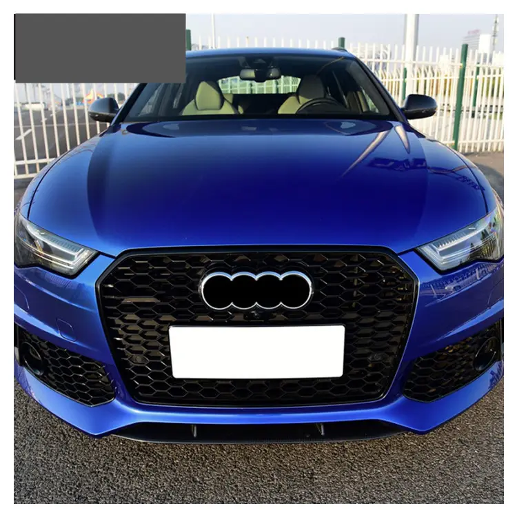RS6 Style aftermarket Front Bumper kit, fits Audi A6/S6 C7.5 2016-2018 ...
