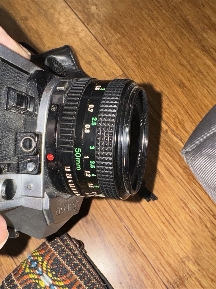 Canon AE-1 Program 35mm SLR Film Camera Bundle, 3x Lenses! | eBay