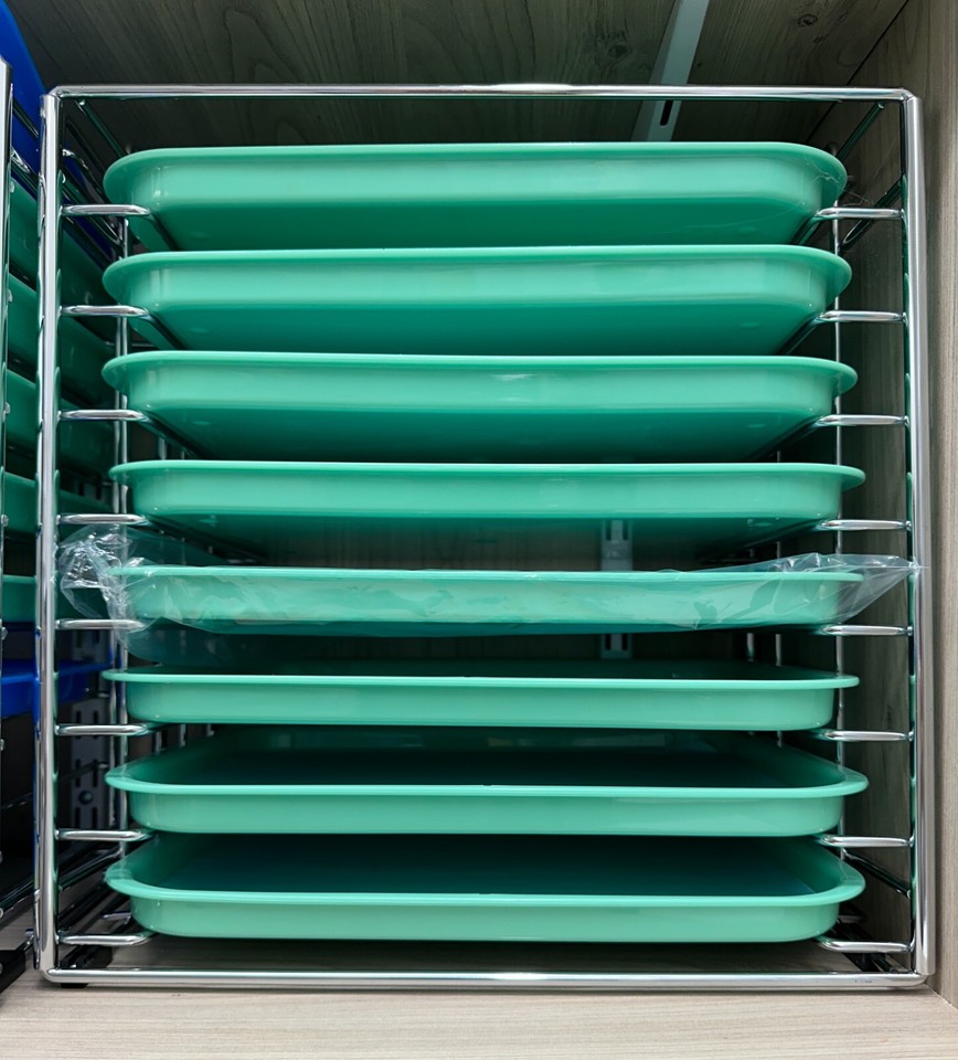 Dental Instrument Tray Rack Holds 8 Trays Size B [TRAY NOT INCLUDED] | eBay