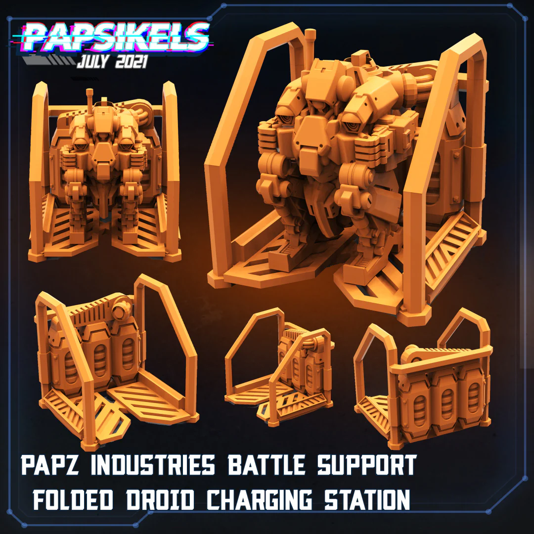 Battle Droid Dropship Miniatures | Cyberpunk | Sci-Fi Miniature ...