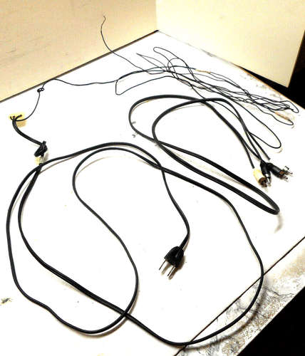 DUAL 1216 TURNTABLE - POWER CORD W/CONNECTOR + PHONO RCA CABLES ...