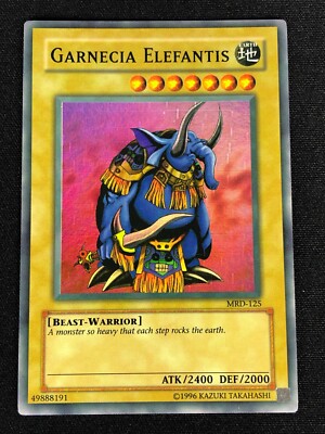 YUGIOH GARNECIA ELEFANTIS MRD-125 SUPER (NM) | eBay