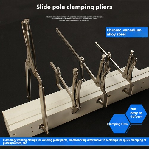 Adjustable Rod Tongs Industrial Grade Clamping Wood Fixture Splice ...