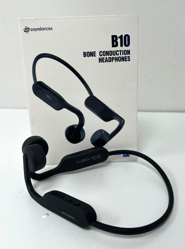 B10 Bone Conduction Headphones Open Ear Bluetooth Sports Ultra-Light ...