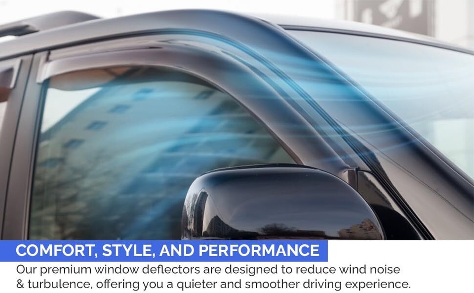 Wind Deflectors For FORD TRANSIT CONNECT MK3 2024 2025 Rain Guards ...