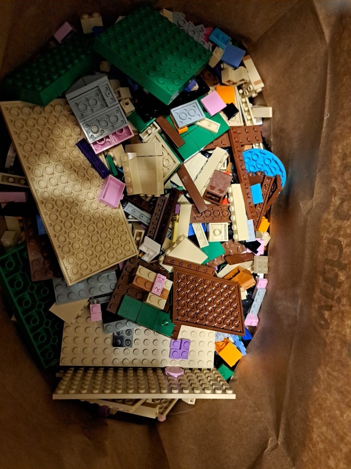 Bulk Lego Bricks Lot Mixed 5Lb Genuine Bricks, Accessories Pieces Parts ...