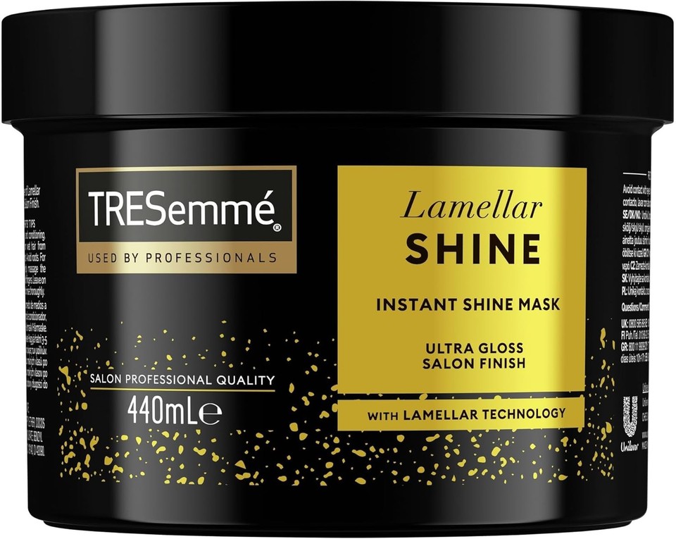 TRESemme Instant Shine Hair Mask hair treatment with patented Lamellar ...