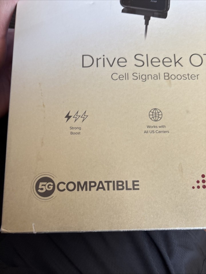 weBoost Drive Reach OTR Cell Signal Booster - Black . New in Box ...