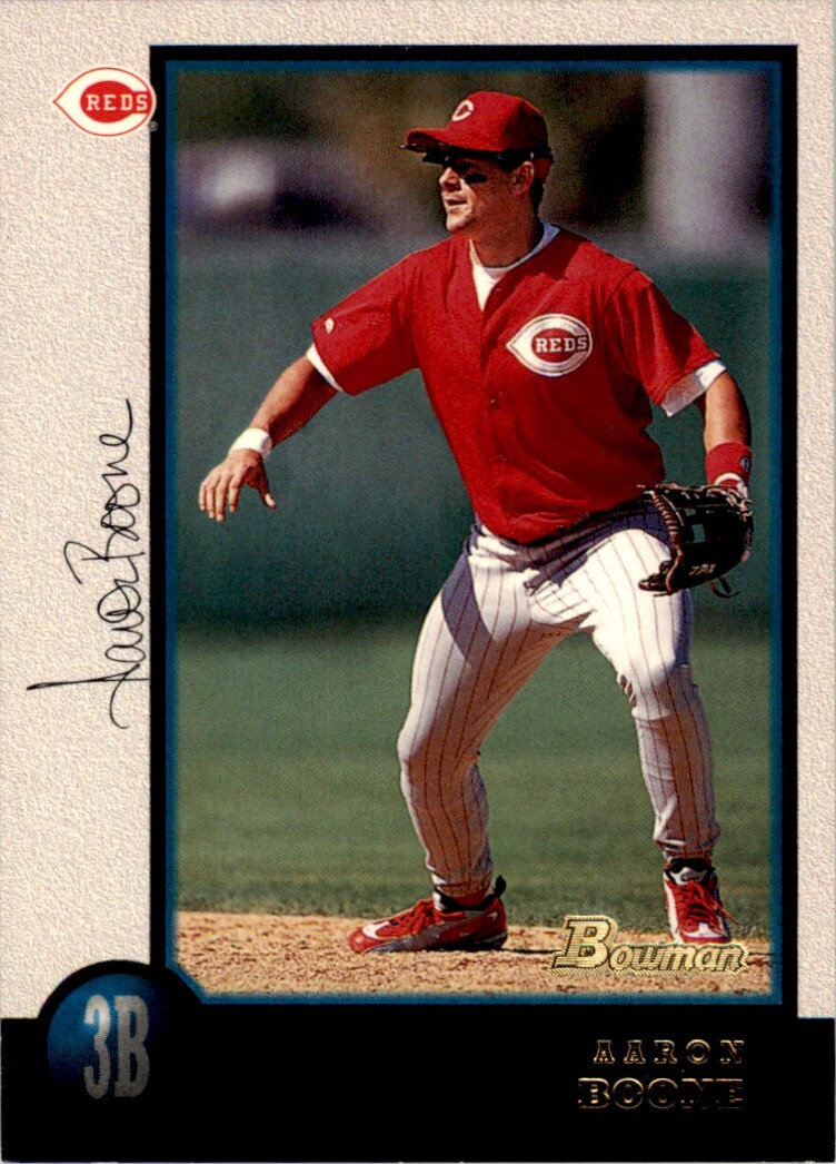 1998 Bowman Aaron Boone . Cincinnati Reds #187 | eBay