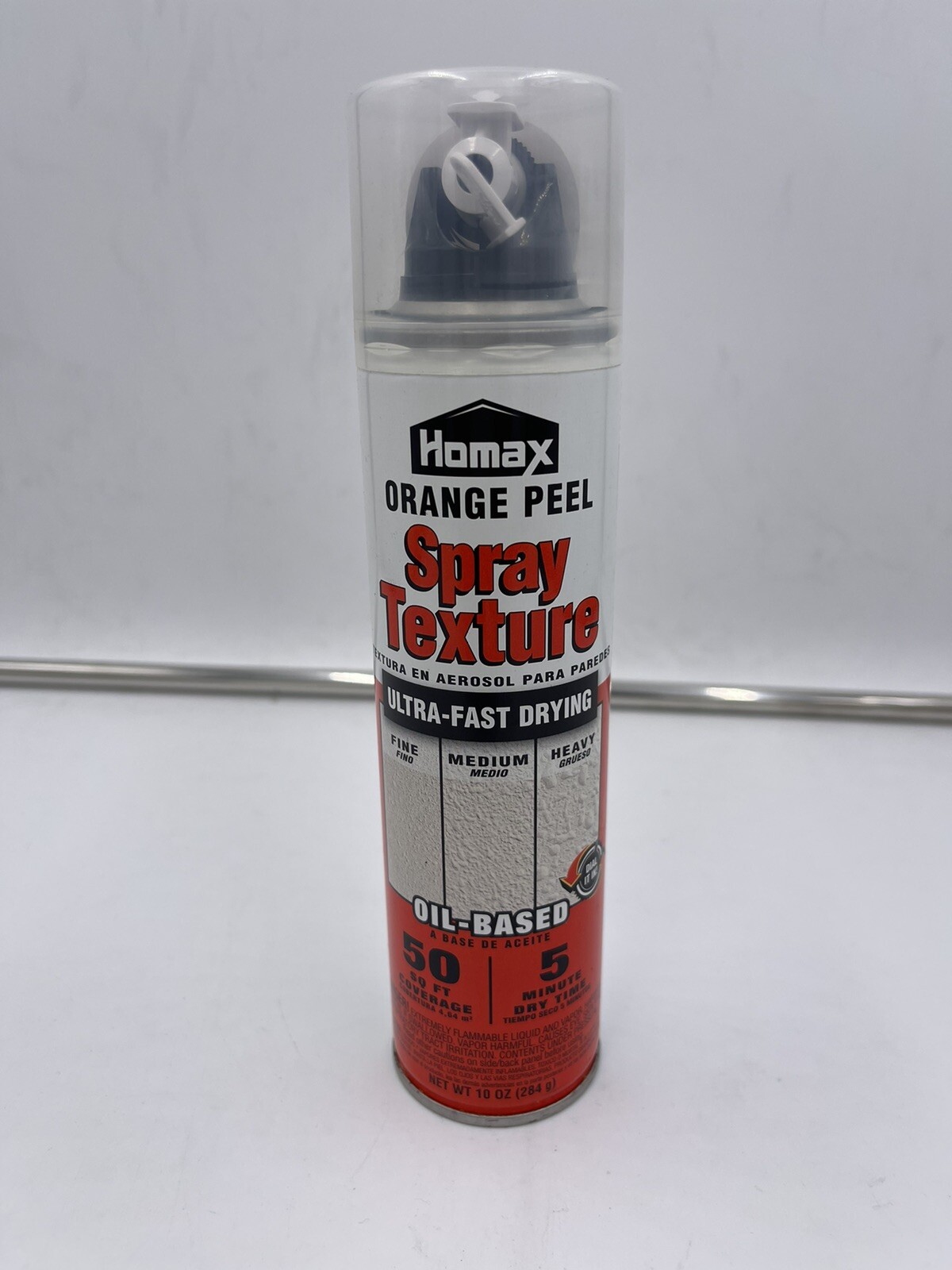 Homax 4050 Wall Textured Spray Patch,White, Orange Peel,10 Oz.- | eBay