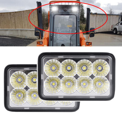 2X LED Work Skid Steer Light For John Deere 4475,5575 6675,7775 ...