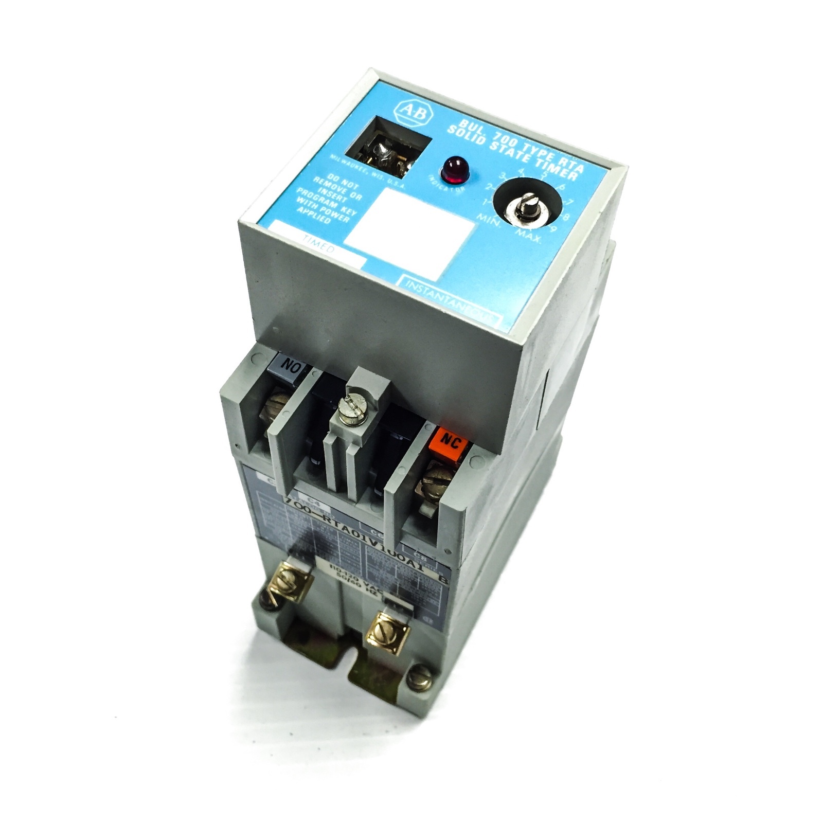 Allen-Bradley 700-RTA01V100A1 Solid State Timing Relay, Type RT ...