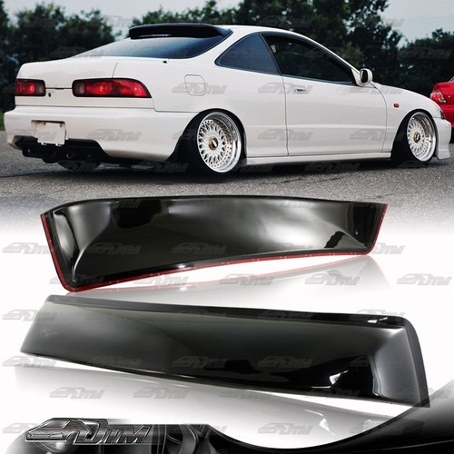 For 1994-2001 Acura Integra 2DR Coupe Black ABS Plastic Rear Roof ...