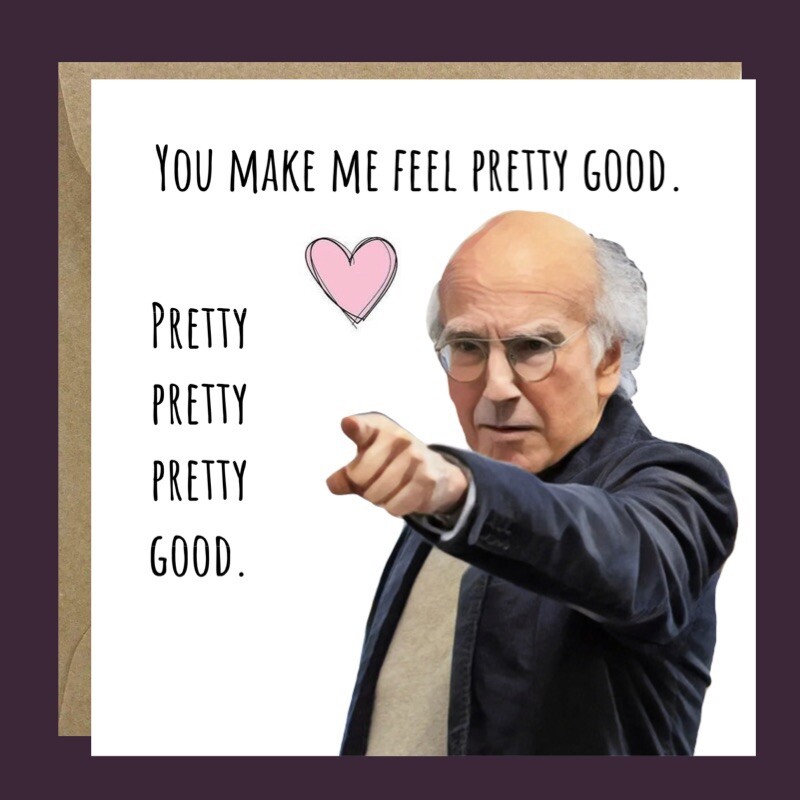 Larry David Pretty Good Gif