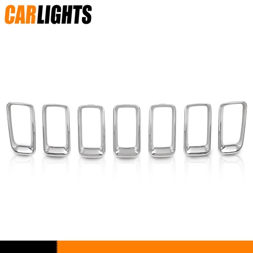 Fit For Jeep Compass 2011-2017 68109865AA 7PCS Chrome Grille Trim ...