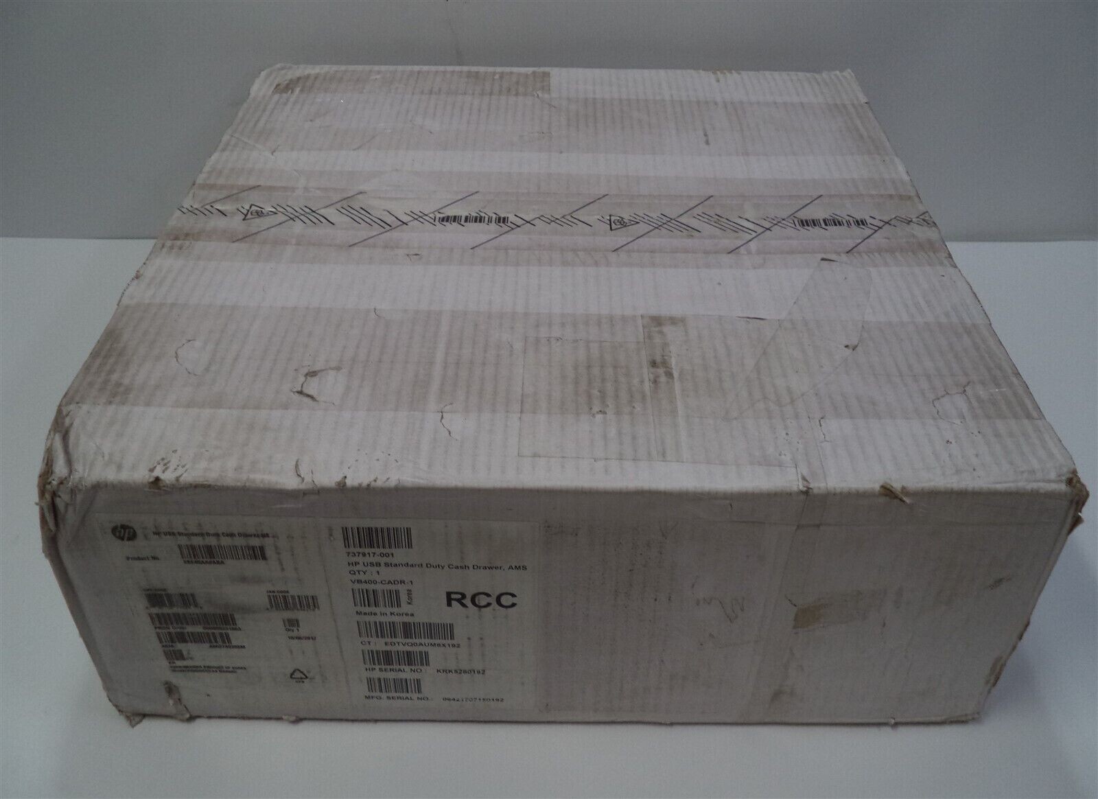 NEW! OpenBox: HP USB Standard Duty Cash Drawer - VB400-CADR-1 737917 ...